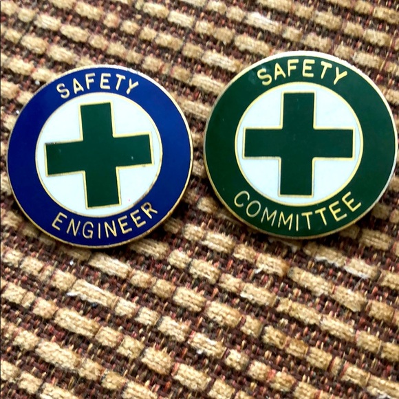Other | Safety Engineer Safety Committee Pins | Poshmark